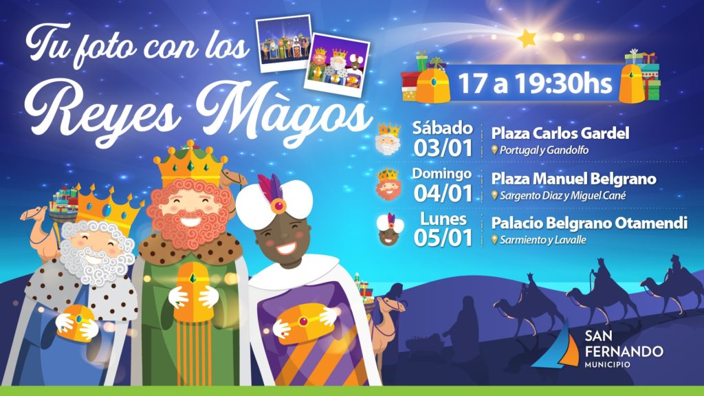 Los Reyes Magos vuelven a San Fernando para sacarse fotos con las ...